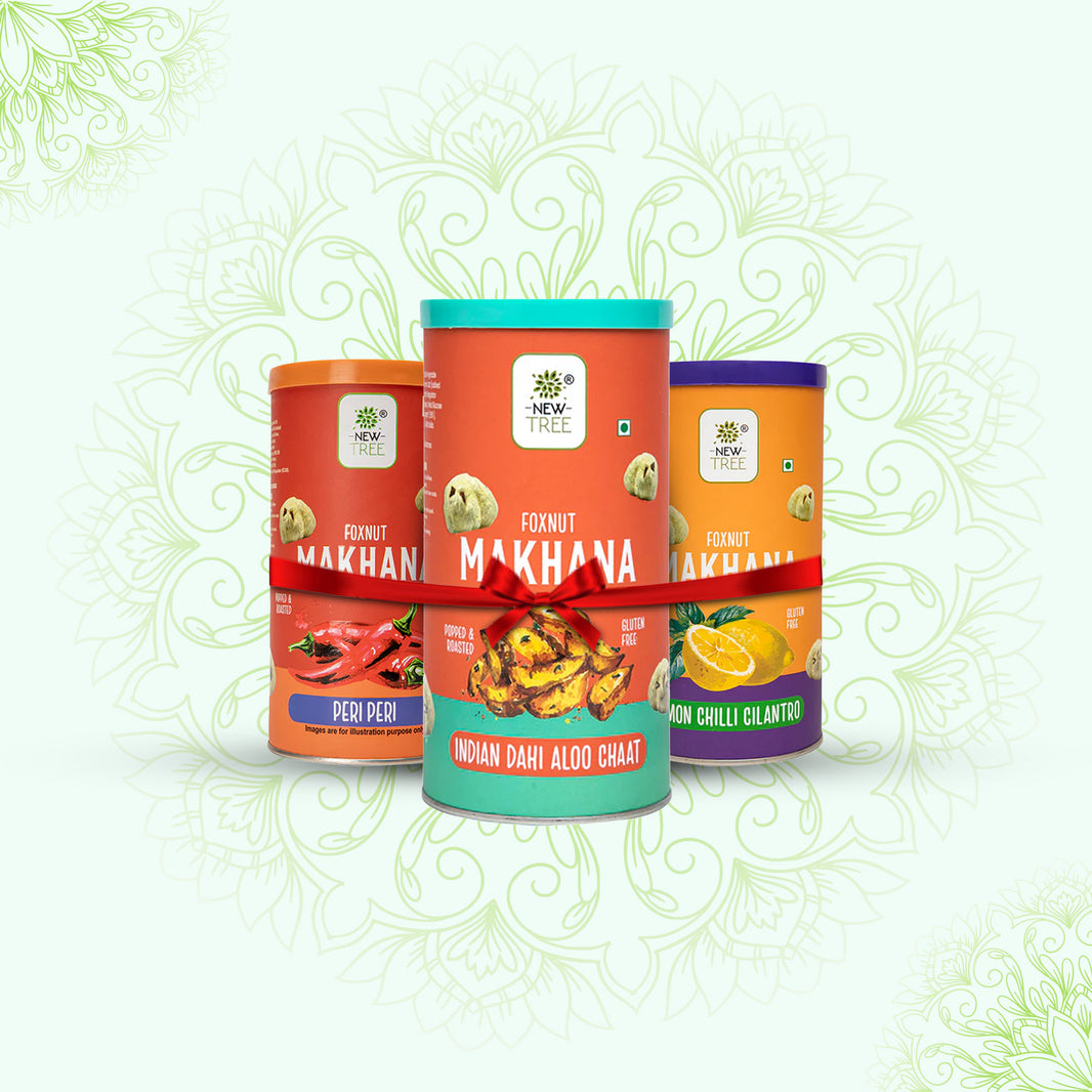 Buy Flavoured Roasted Makhana | Order Fox Nuts Online - New Tree