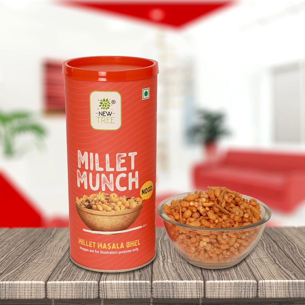Millet Masala Bhel – New Tree