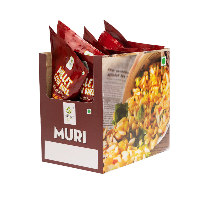 Millet Corn Bhel - Tadka Masala Pack of 10 – New Tree